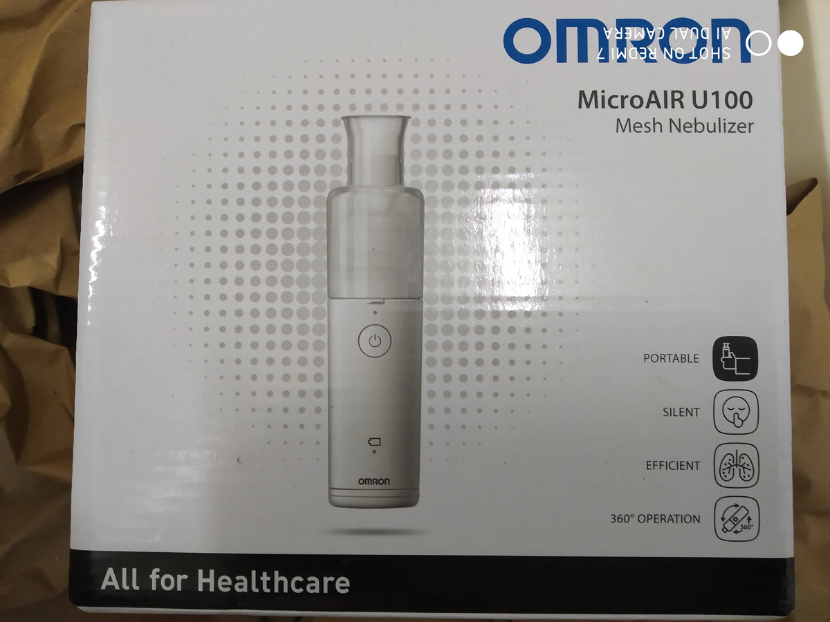OMRON MICROAIR U100 MESH NEBULISER BOX DAMAGAED – Freshchoice52.com